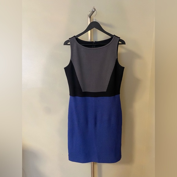 St. John | Dresses | St John Color Block Dress | Poshmark